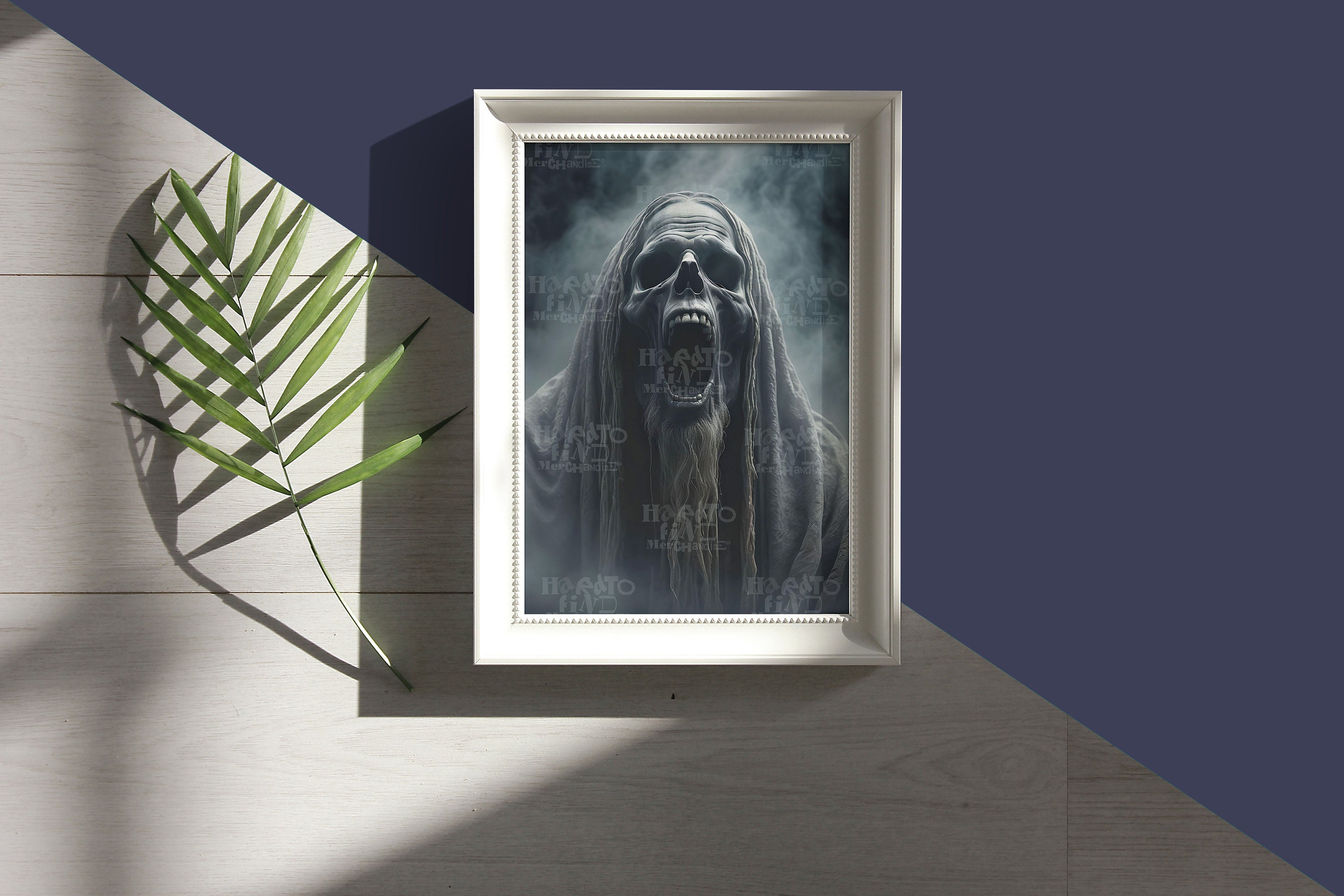 Oil Painted Abstract Holy Ghost Wall Art A4 Print, Religious, Fantasy ...