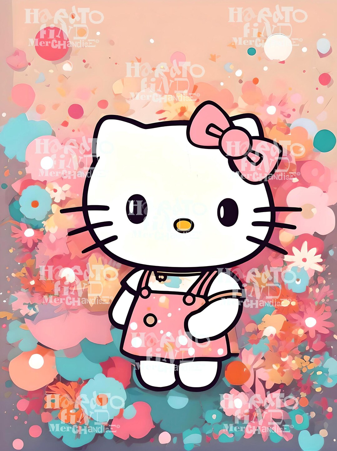 Cute Anime Kitty Wall Art Kids Teens Childs Room Digital Download ...