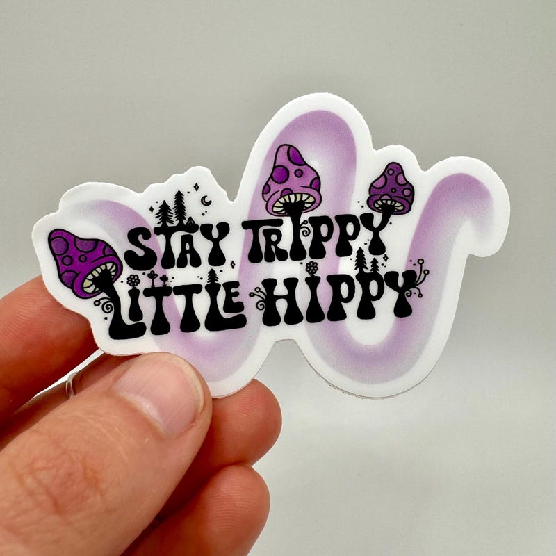 Trippy Sticker - Etsy