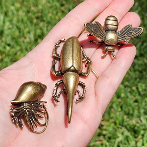 Copper Critters | Copper Bugs | Copper Animals | Miniature | Mini ...
