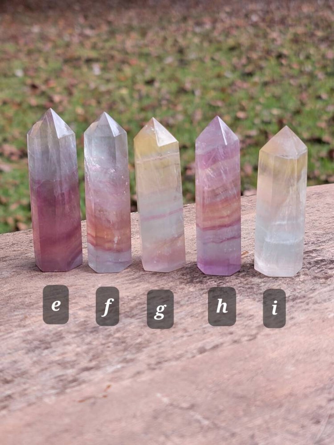 Rainbow Candy Fluorite Tower Pastel Fluorite Rainbow Fluorite - Etsy