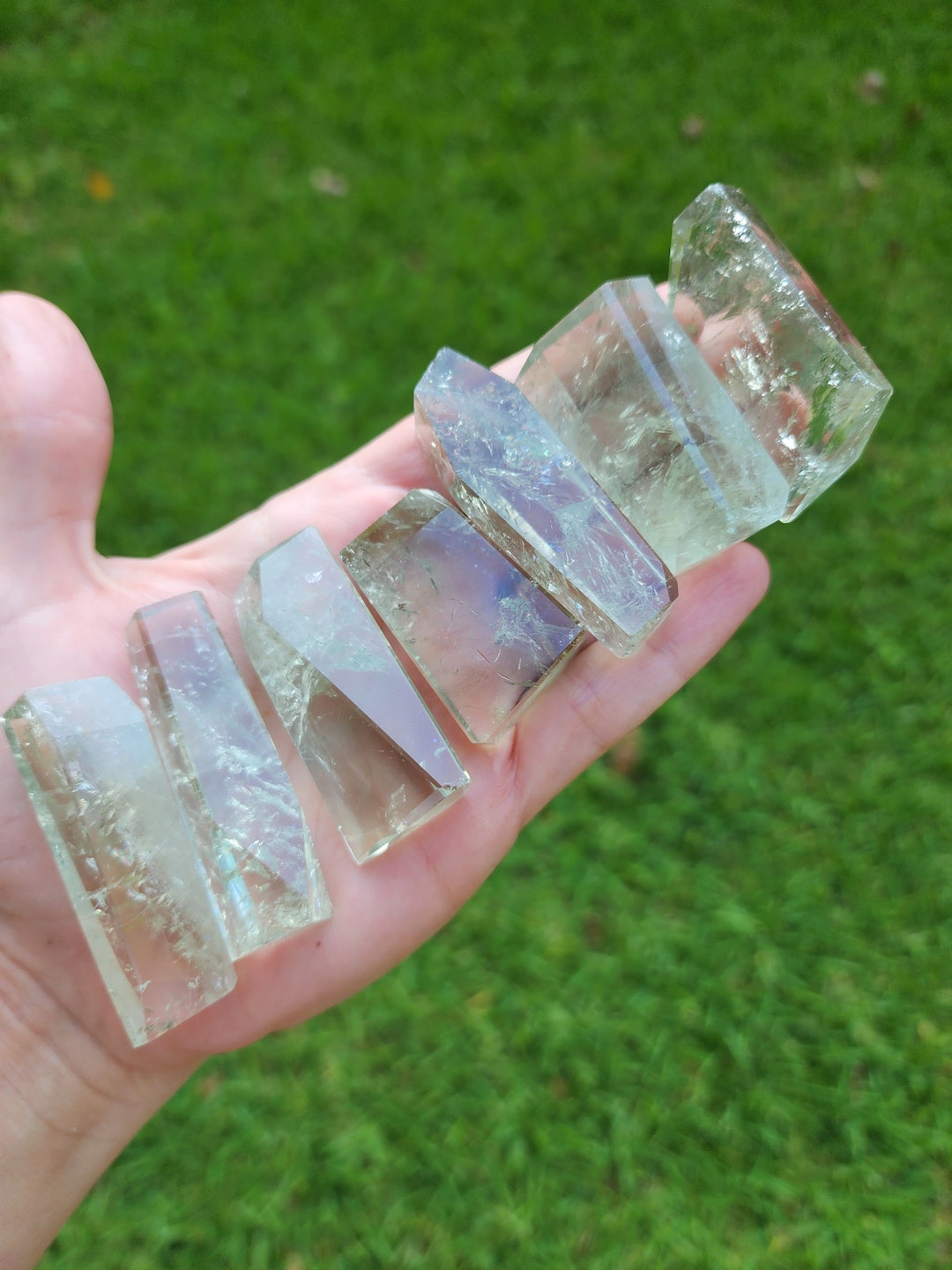 Prasiolite Quartz Freeform | Green Crystal - Etsy