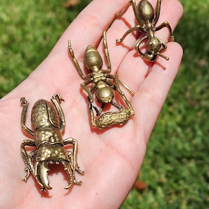 Copper Critters | Copper Bugs | Copper Animals | Miniature | Mini ...