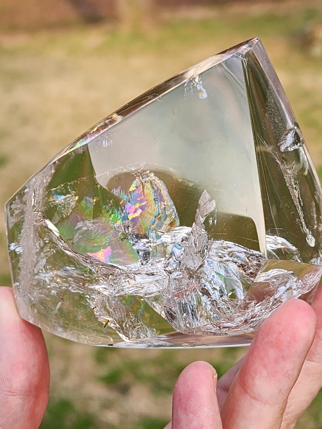 Slightly Smoky Clear Quartz Free Form | Super Clear | Crystal Free Form ...