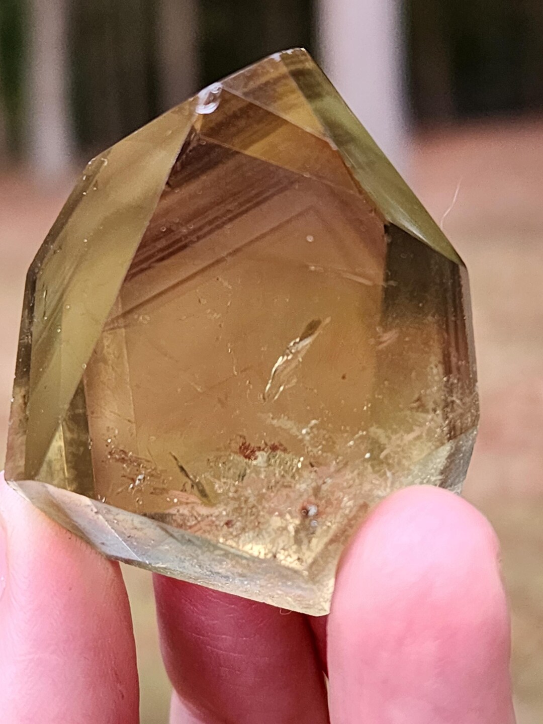 Citrine Free Form | Natural Crystal Free Form | Phantom Mountains ...