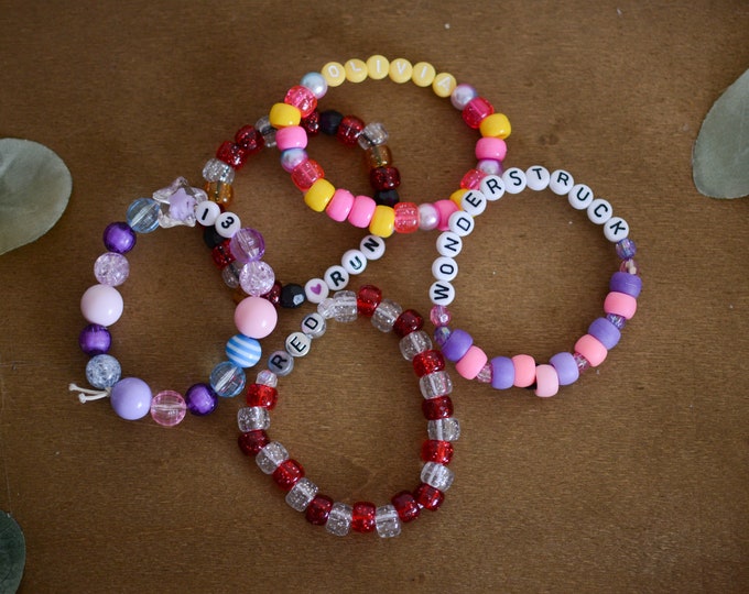 Pack of 2, 5, or 10 Eras Friendship Bracelets, Eras Outfit, Stocking ...