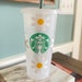Daisy Cold Cup Tumbler Daisy Starbucks Cold Cup Venti Starbucks Cold ...