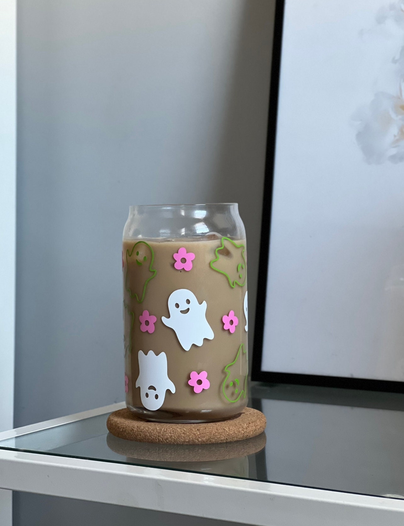 Cute Ghost Cup | Halloween Cup | Libbey Cup | Glass Cup | Halloween ...