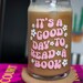 Book Lovers Cup | Iced Coffee Cup for Book Lovers | Glass Cup | Coffee ...