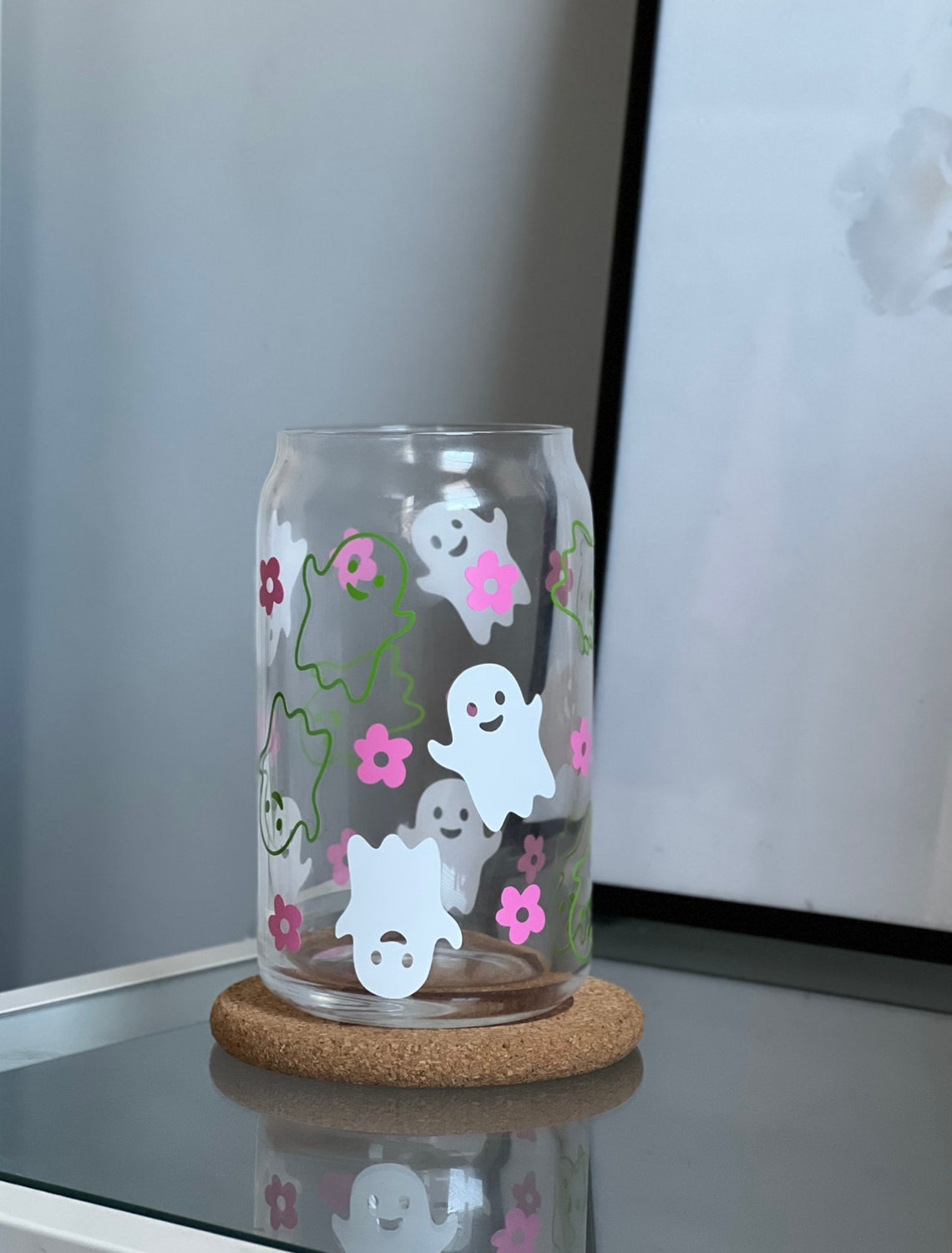 Cute Ghost Cup | Halloween Cup | Libbey Cup | Glass Cup | Halloween ...