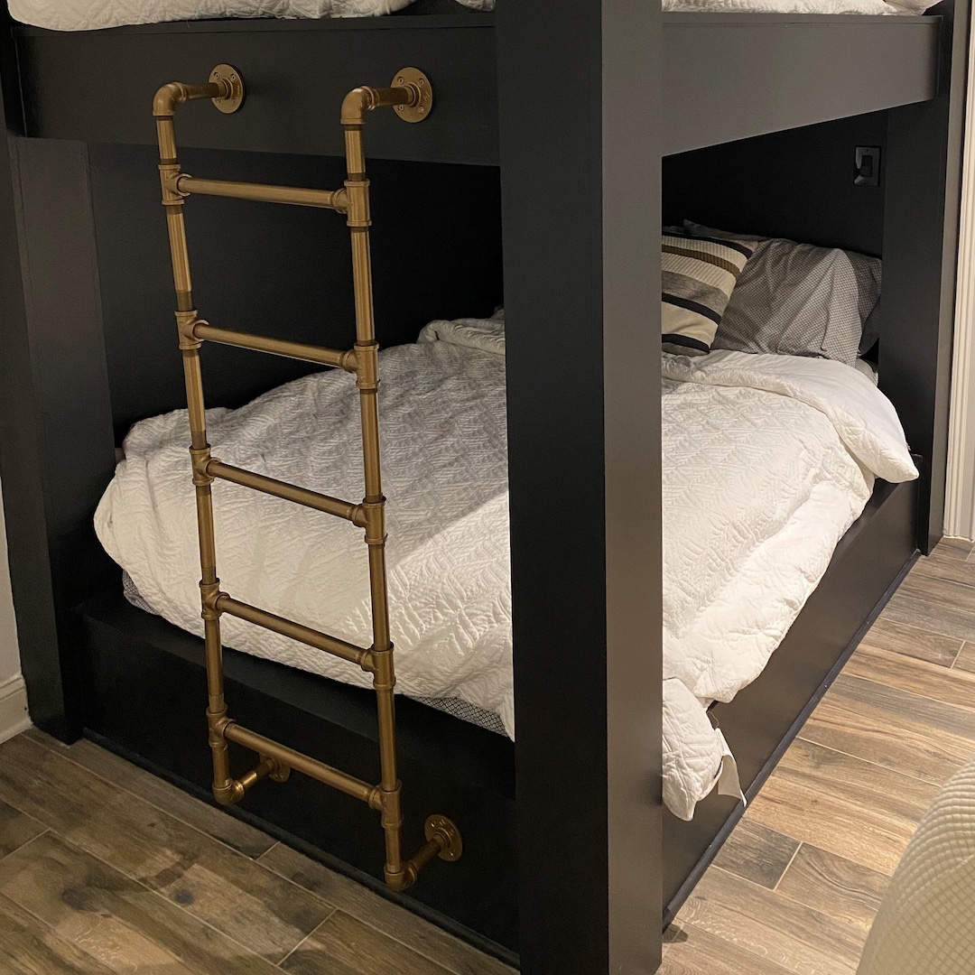 P#1609, Industrial Bunk Bed Ladder, 3/4" (OD is 1.05") Steel Pipe - Etsy