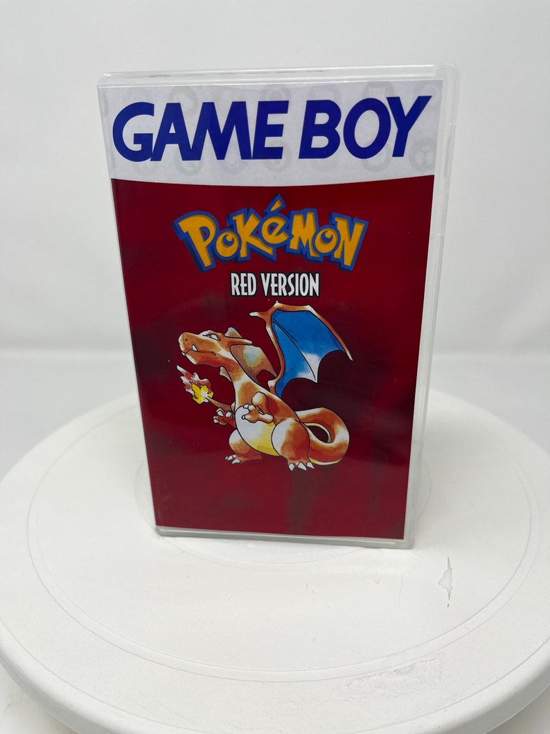 Pokemon Red, Blue and Yellow Gameboy Custom Case for Nintendo Switch ...