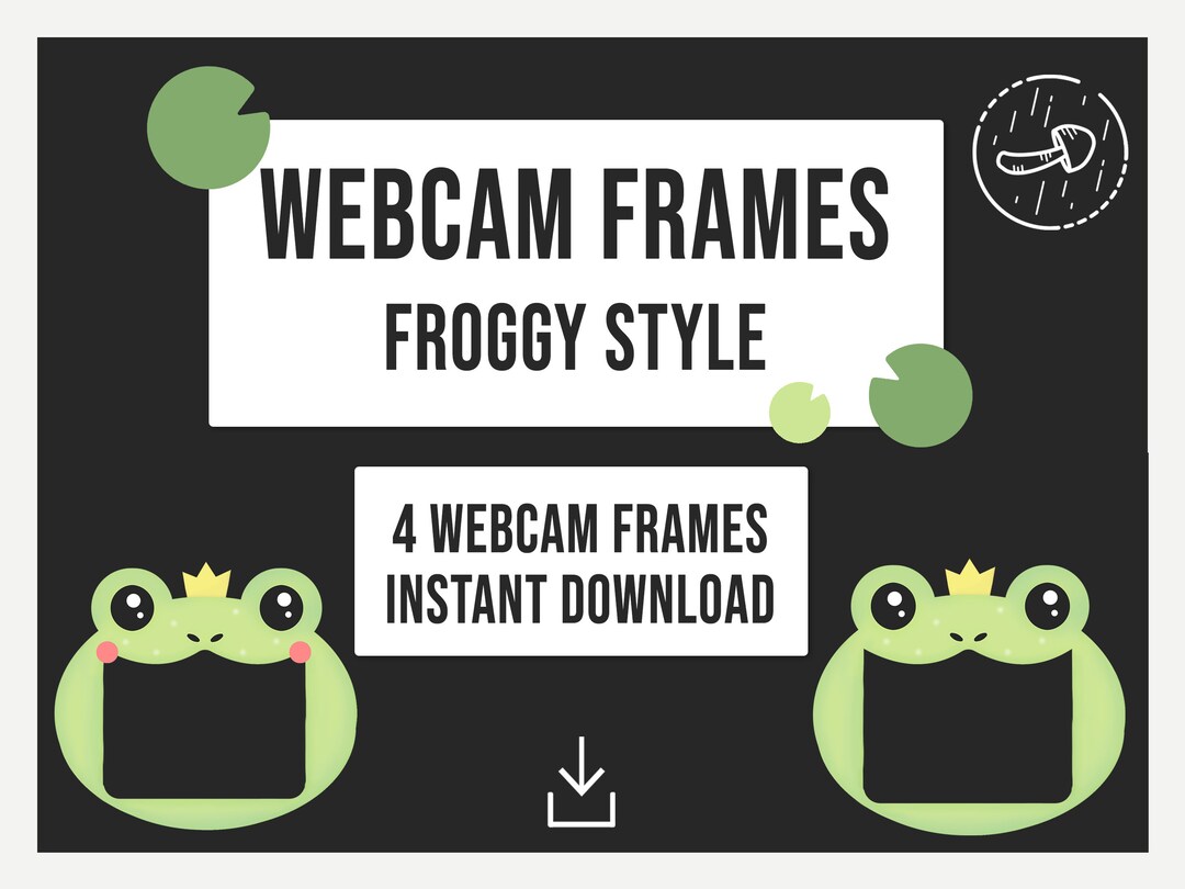 Webcam Overlay | Froggy Style | for Twitch and Other Streaming ...