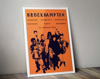 Brockhampton Poster | Etsy UK