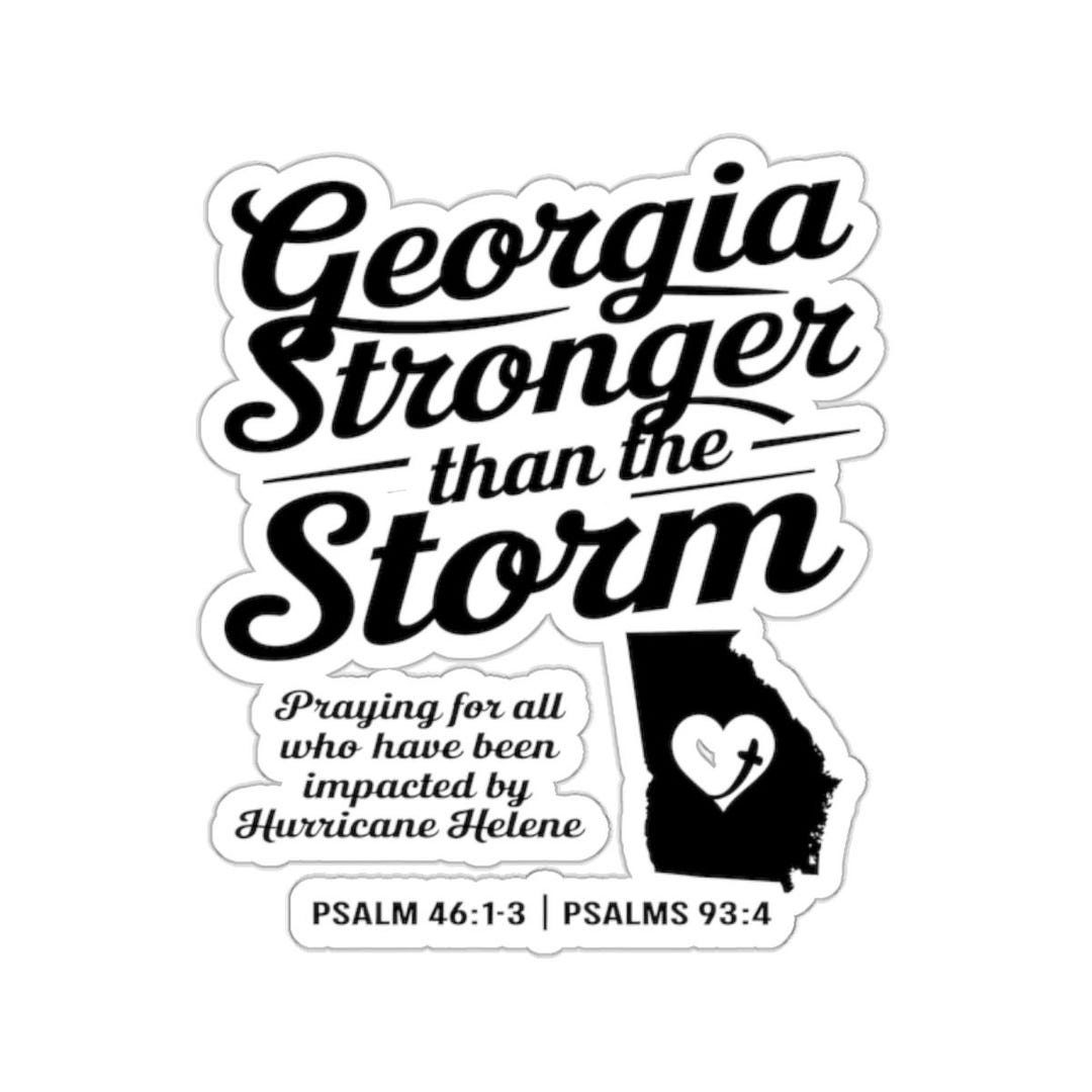 Hurricane Helene Sticker Stronger Than the Storm Sticker Georgia ...
