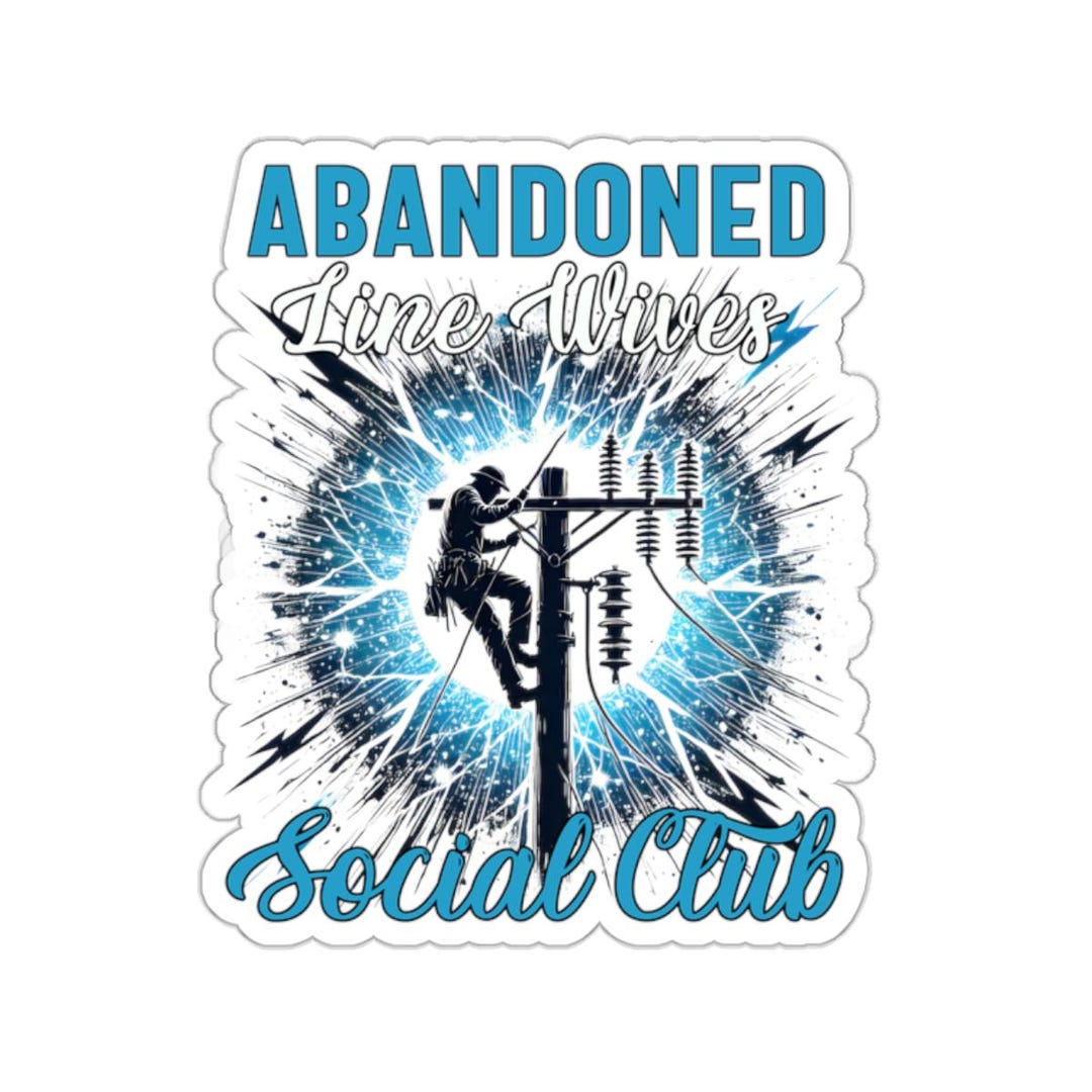 Hurricane Helene Sticker Hurricane Milton Sticker Abandoned Line Wives ...