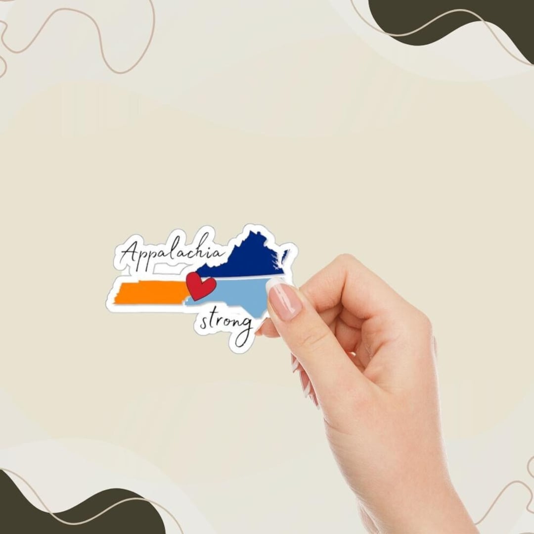 Hurricane Helene Sticker Appalachia Strong Sticker North Carolina ...