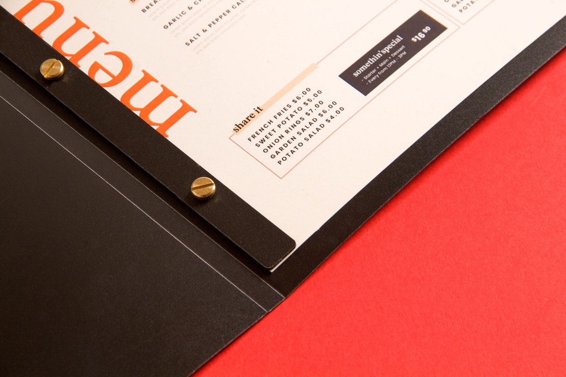 Plastic Menu Cover, Menu Book, Restaurant Menu Cover, Cafe Bar Menu ...