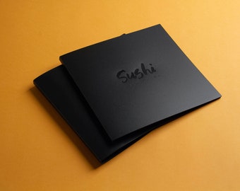 Leather Menu Folio - Etsy