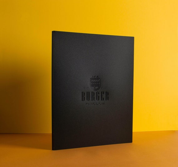 Menu Folio Book A4 Menu Restaurant Cover Menu Cover - Etsy