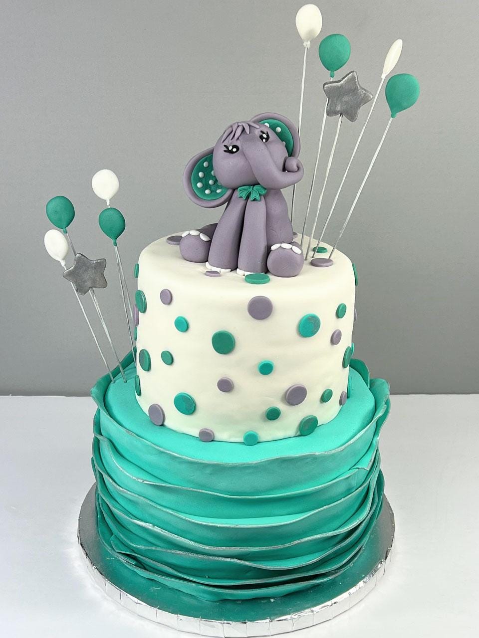 Elephant Cake Topper - Edible Topper for DIY Cake Decoration - Etsy