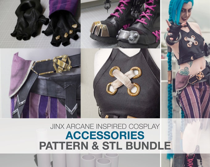 Jinx's Grenade - Arcane Template - Etsy Canada