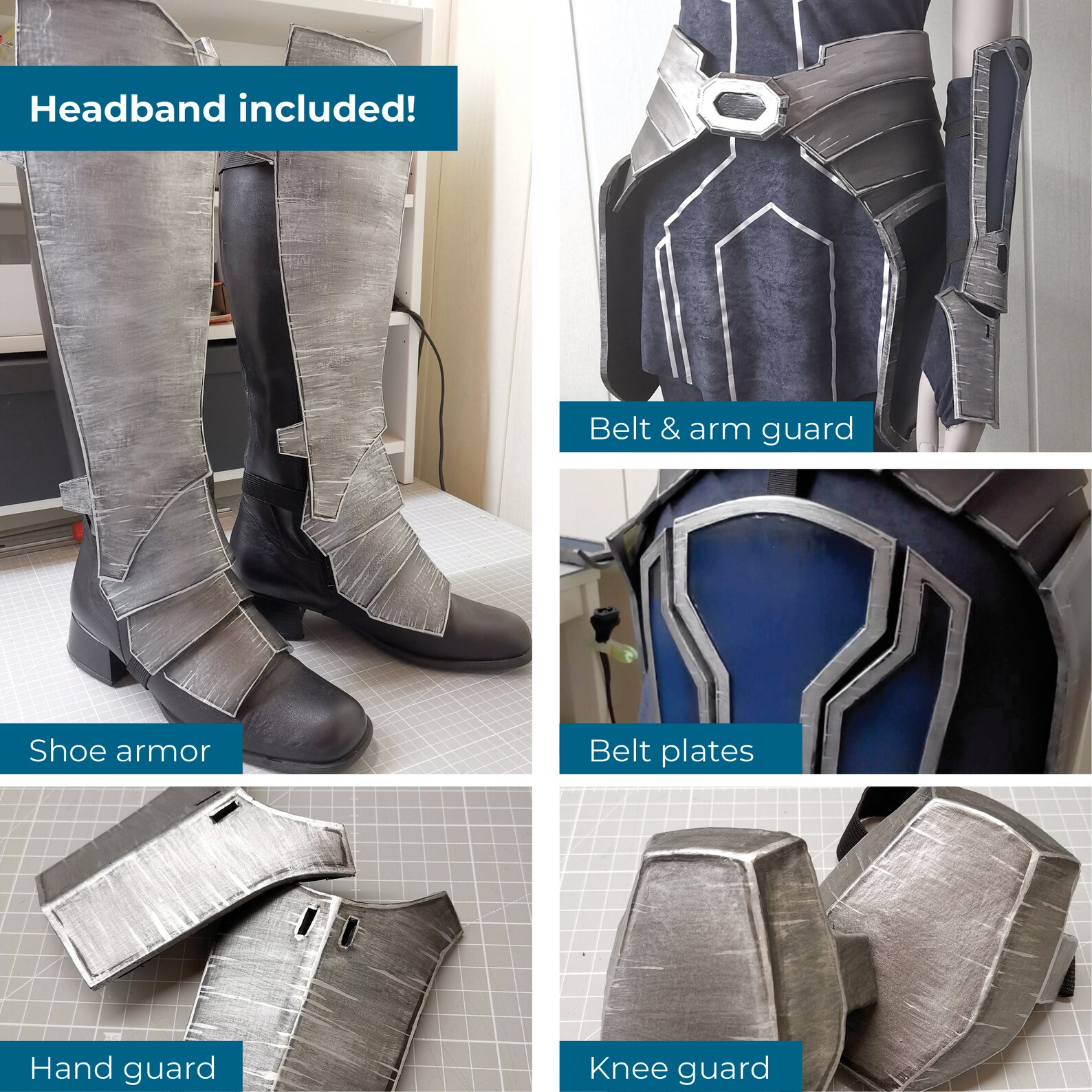 Ahsoka Tano Clone Wars Inspired Cosplay Patterns / Templates Complete ...