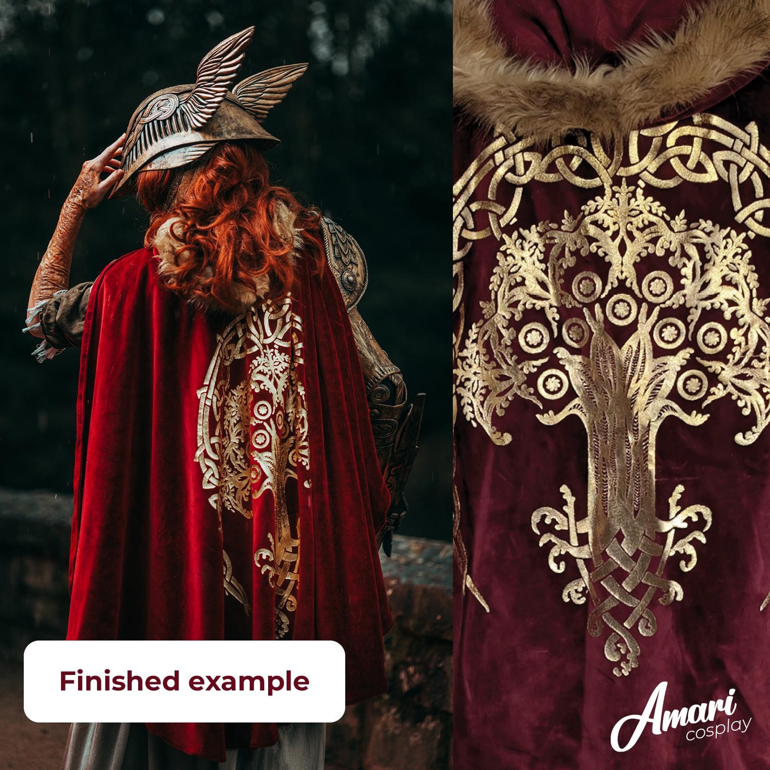 PATTERN | Malenia Elden Ring Inspired CLOAK | DIGITAL Pattern ...