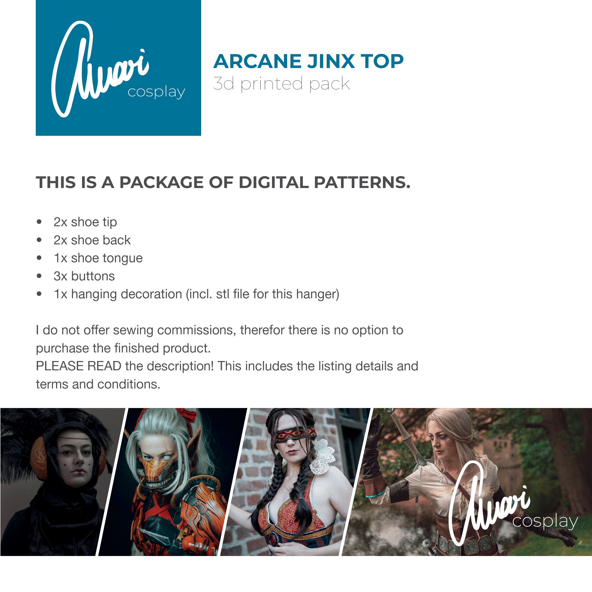 Jinx Boot Armor Pattern Pack for Jinx Arcane Cosplay - Etsy