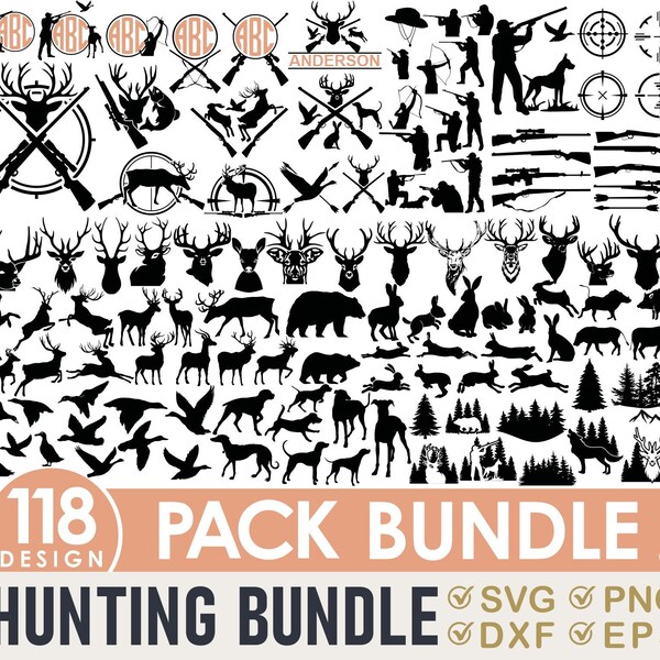 Hunting Svg - Etsy