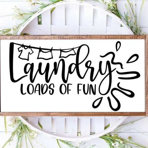 Laundry Loads of Fun - Etsy