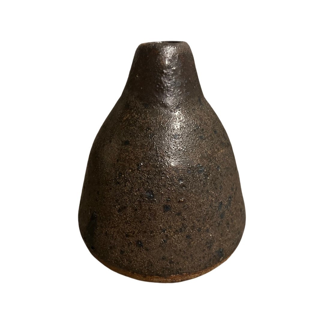 Vintage Mid Century Modern Weed Studio Pottery Vase Ceramic Signed 1978 ...