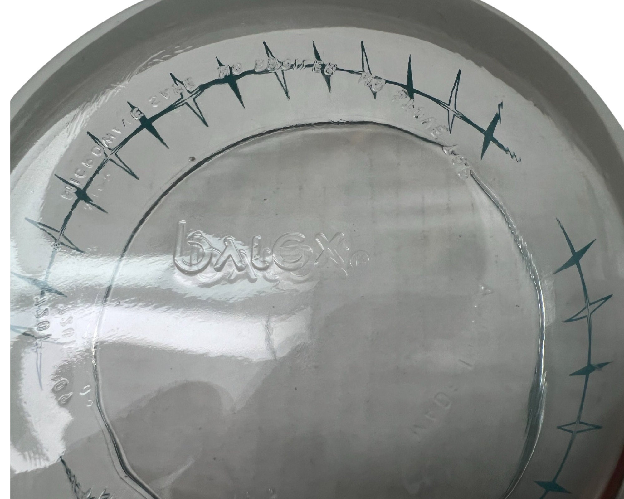 Vintage Mid Century Modern 1950s Atomic Pyrex Starburst Small Glass ...