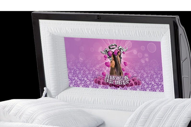 Casket Panel Inserts - Lovely Heart (urban Collection), Casket Inserts ...