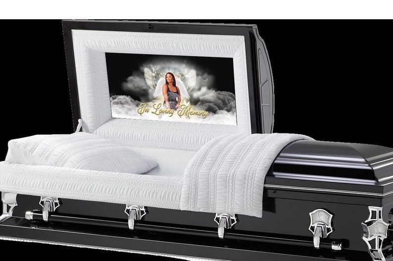 Casket Panel Inserts - Angel at the Gate (urban Collection) - Etsy