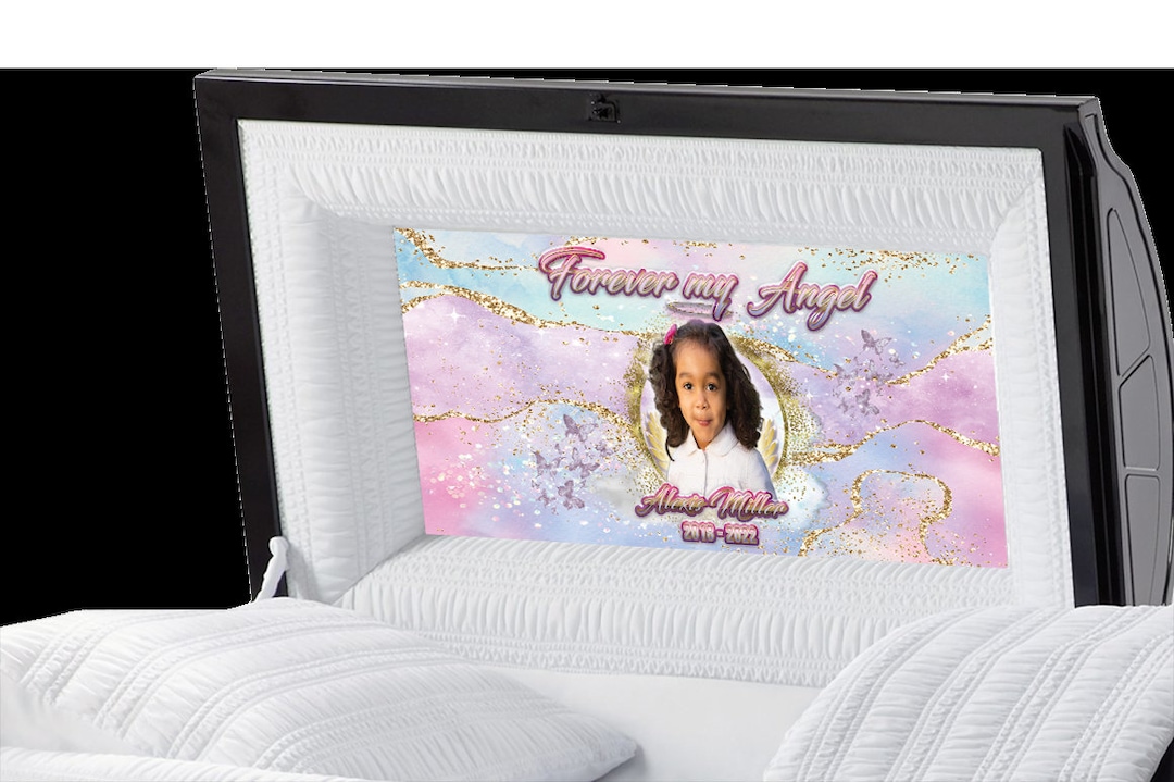 Casket Panel Inserts - Baby Girl (urban Collection), Casket Inserts ...
