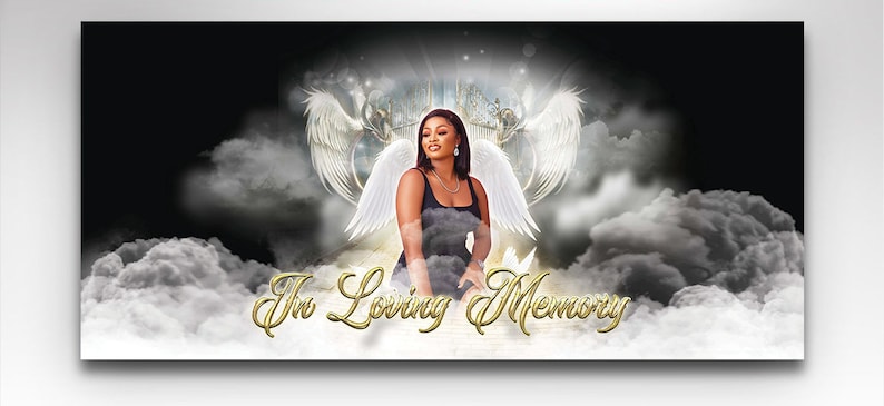 Casket Panel Inserts - Angel at the Gate (urban Collection) - Etsy