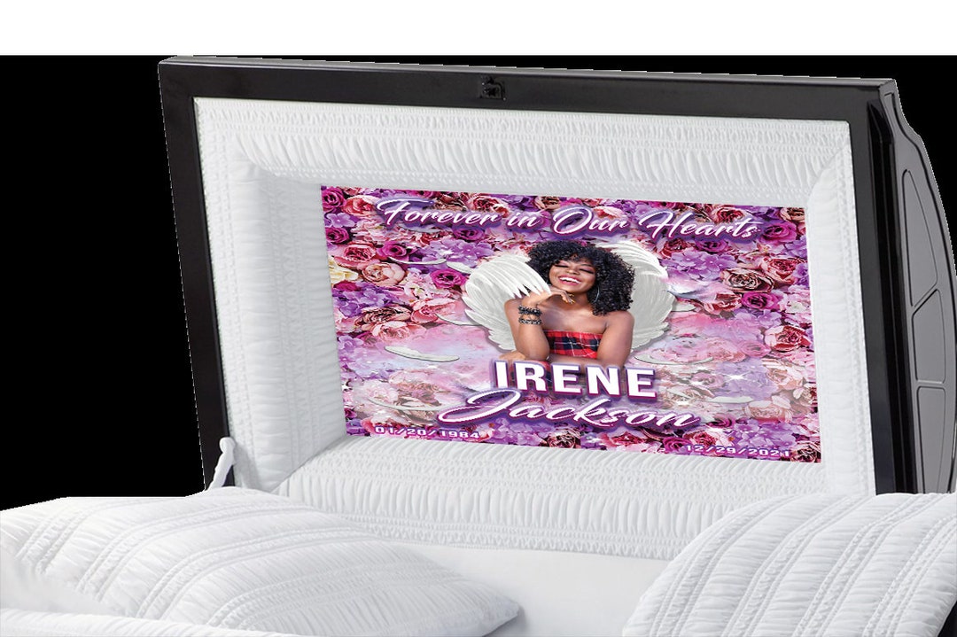 Casket Panel Inserts - Flower Design (urban Collection), Casket Inserts, Casket Panels, Casket ...