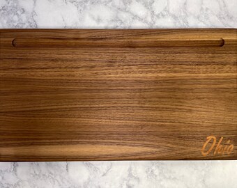 Script Cutting Board - Etsy