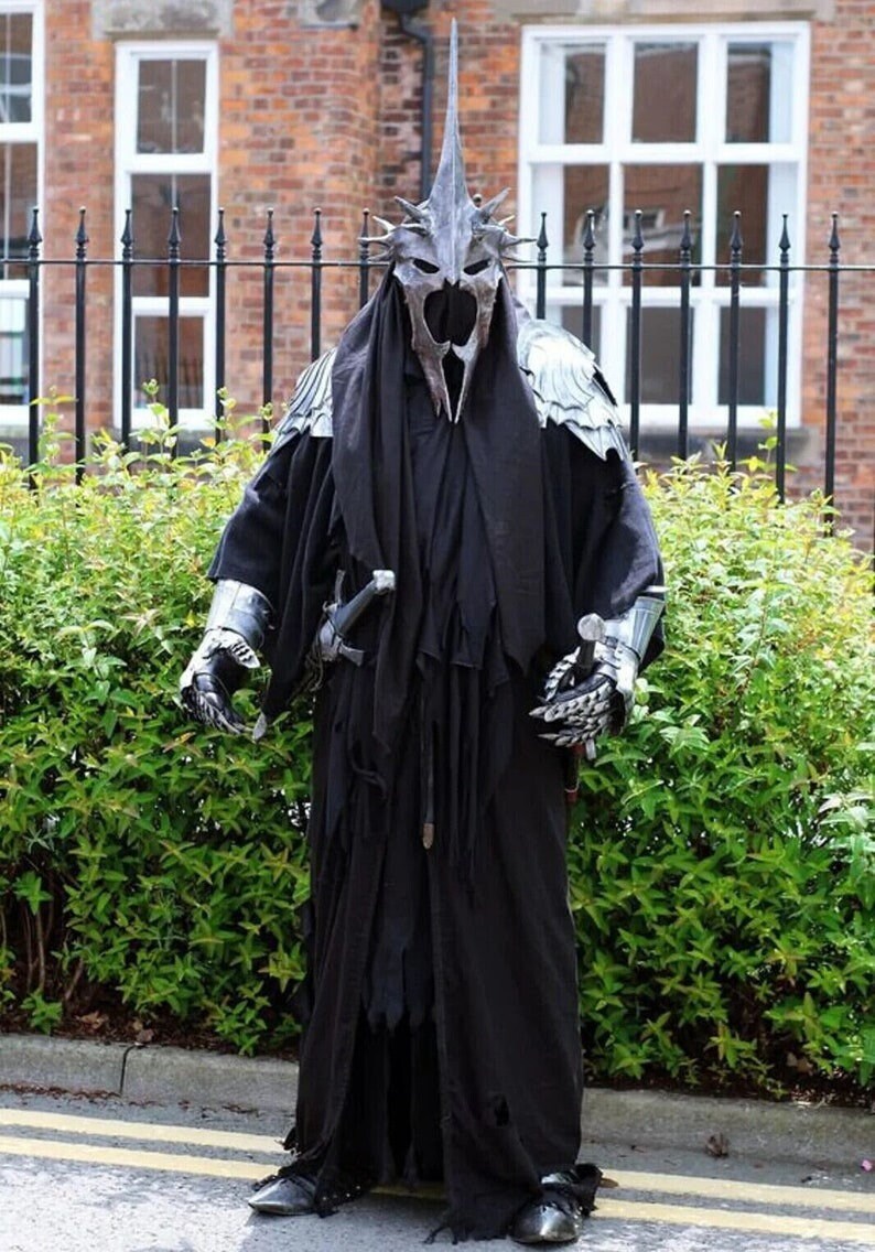 Traje de armadura completa del Rey Brujo / Traje de armadura del Señor ...