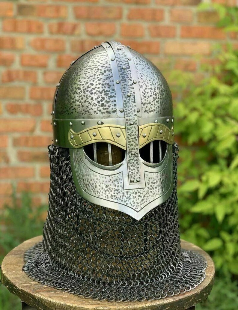Medieval Viking Helmet Medieval Vendel Helmet Roman Helmet Gallic ...