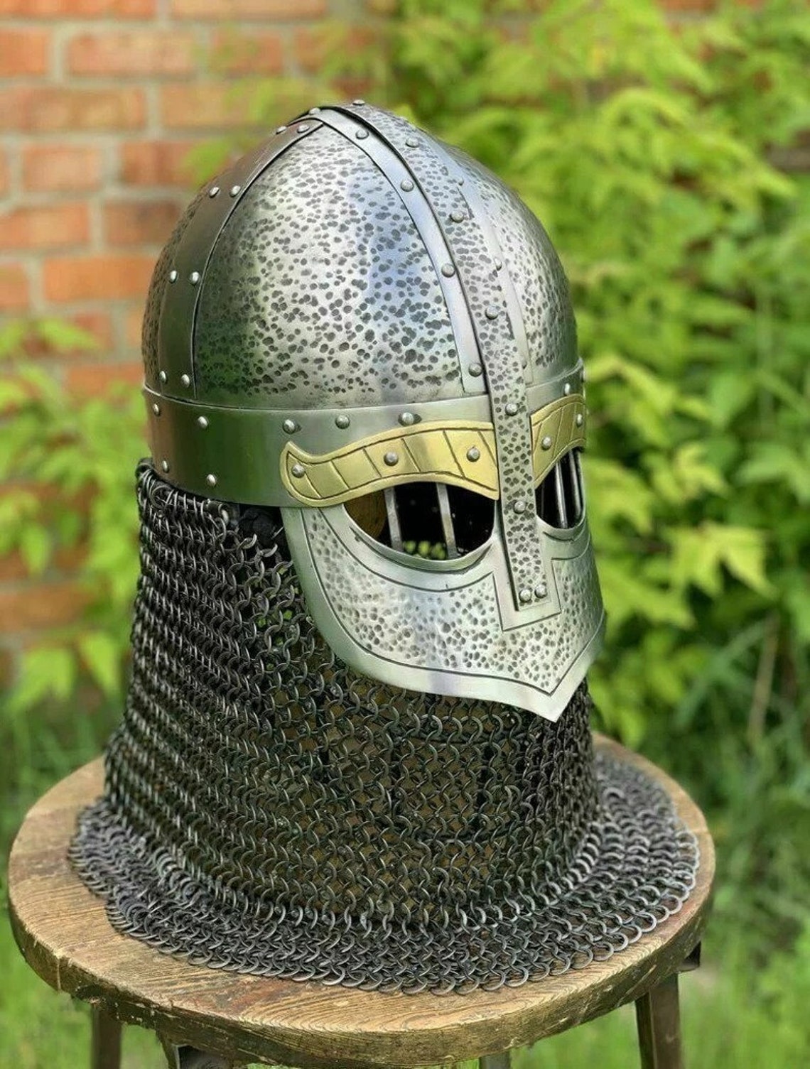 Medieval Viking Helmet Medieval Vendel Helmet Roman Helmet Gallic ...