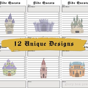 Side Quests: Fun Printable To-do Lists for Kids and People Who Are Fun ...