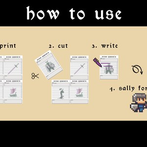 Side Quests: Fun Printable To-do Lists for Kids or People Who Are Fun ...