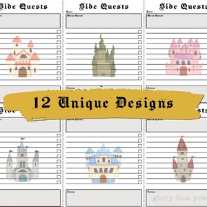 Side Quests: Fun Printable To-do Lists for Kids and People Who Are Fun ...