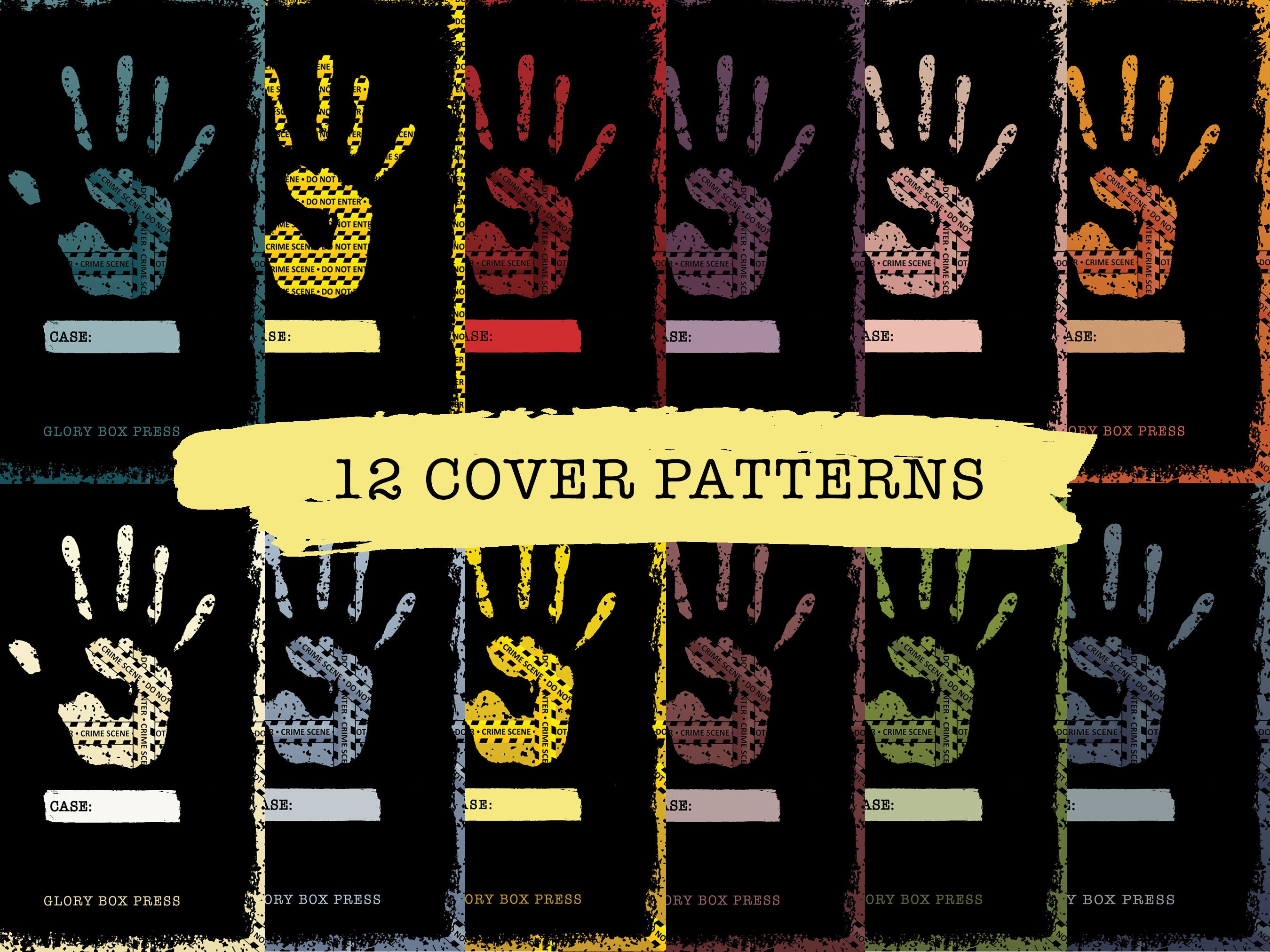 Printable True Crime Case Journals (handprint) for Crime Lovers - Etsy