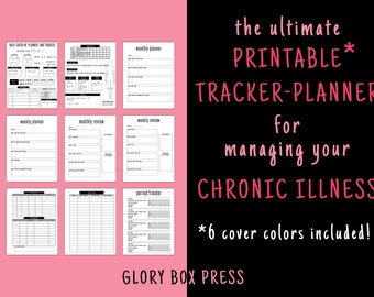 Potsie Daily Planner for Spoon Tracker for Health Tracker Pots Planner ...