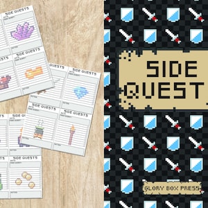 Side Quests: Fun Printable To-do Lists for Kids or People Who Are Fun ...
