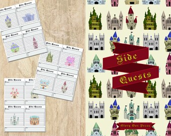 Side Quests: Fun Printable To-do Lists for Kids or People Who Are Fun ...