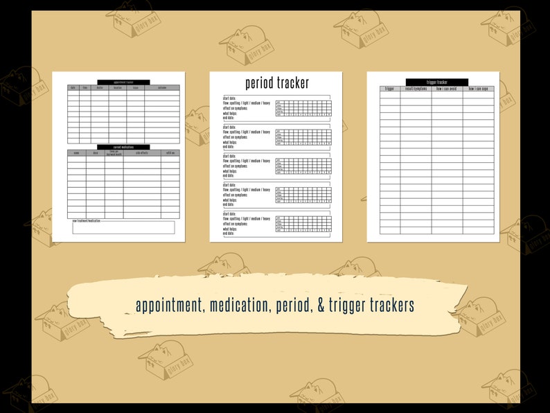 Printable Chronic Illness Tracker Planner: IBD Edition (ulcerative ...